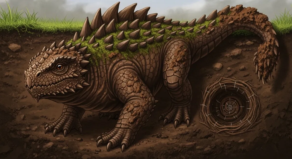 A dirt dragon