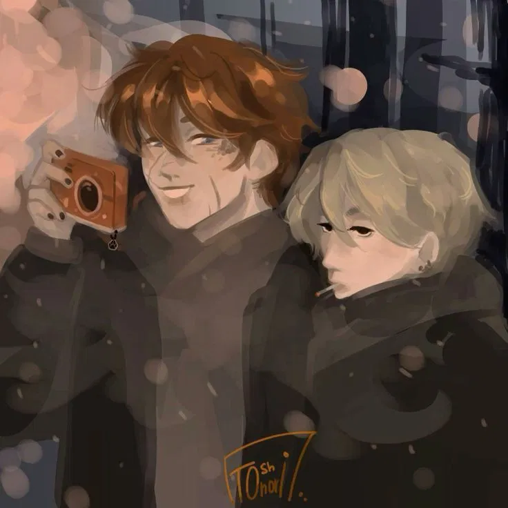 Andrew Minyard and Neil Josten