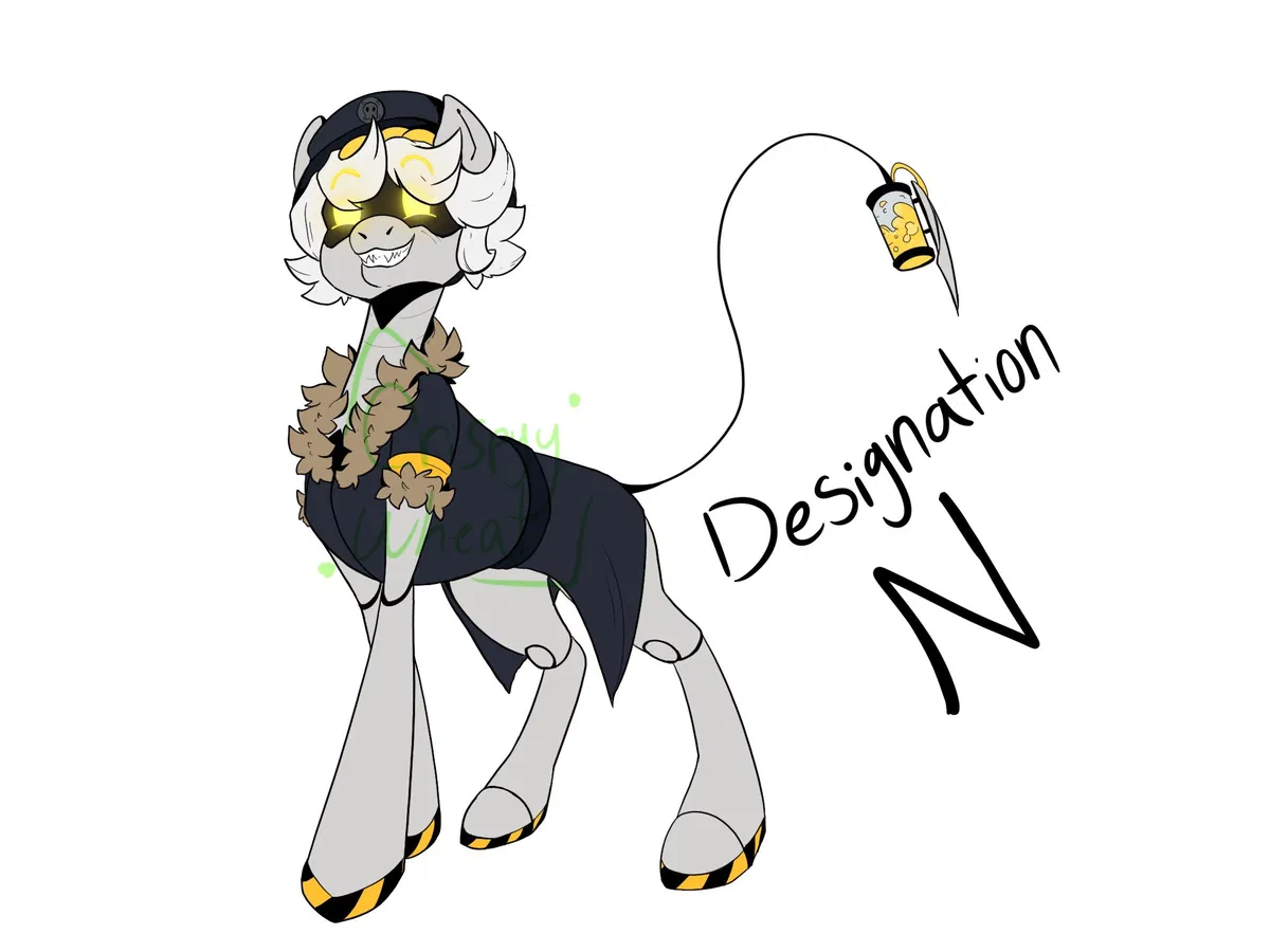 Murder Drones- HORSES AU [MLP]