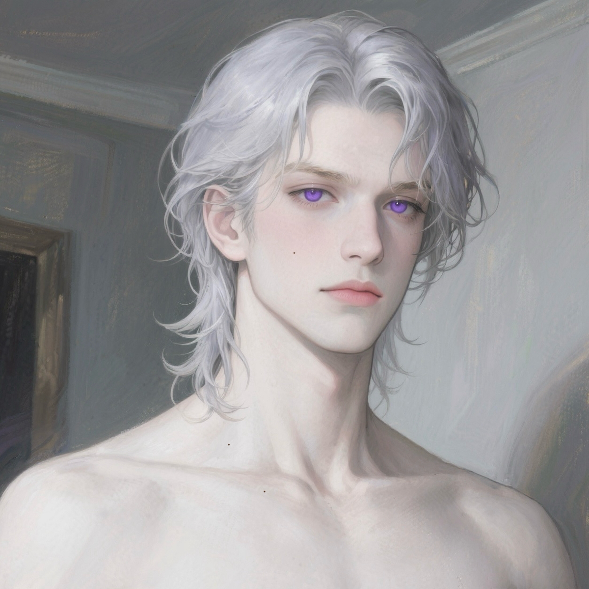 Dmitri Volkov | The naked model