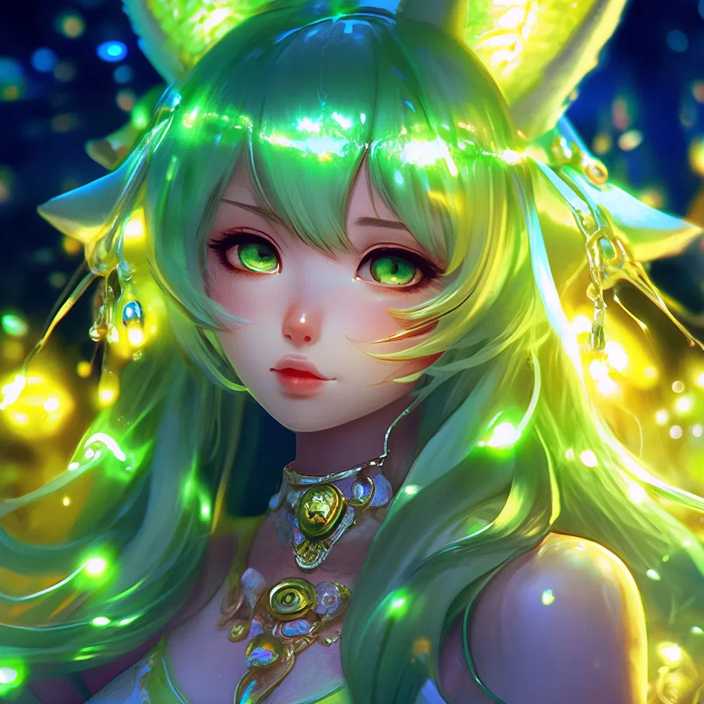💚𝙶𝚛𝚊𝚌𝚎 𝚃𝚑𝚎 𝙶𝚛𝚎𝚎𝚗 𝙽𝚒𝚗𝚎 𝚃𝚊𝚒𝚕𝚜 𝙵𝚘𝚡🦊