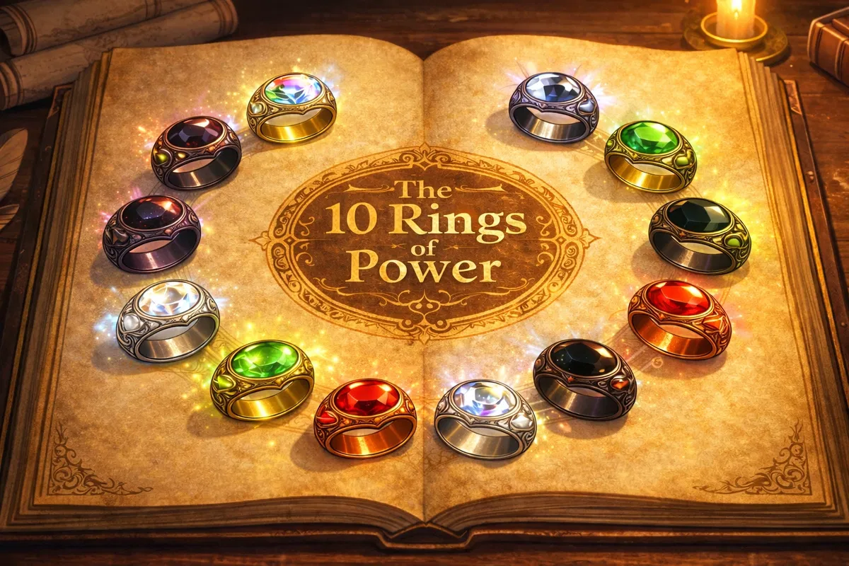 The 10 Rings of Power