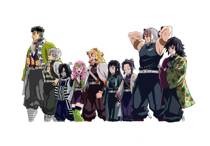 Demon Slayer reacts