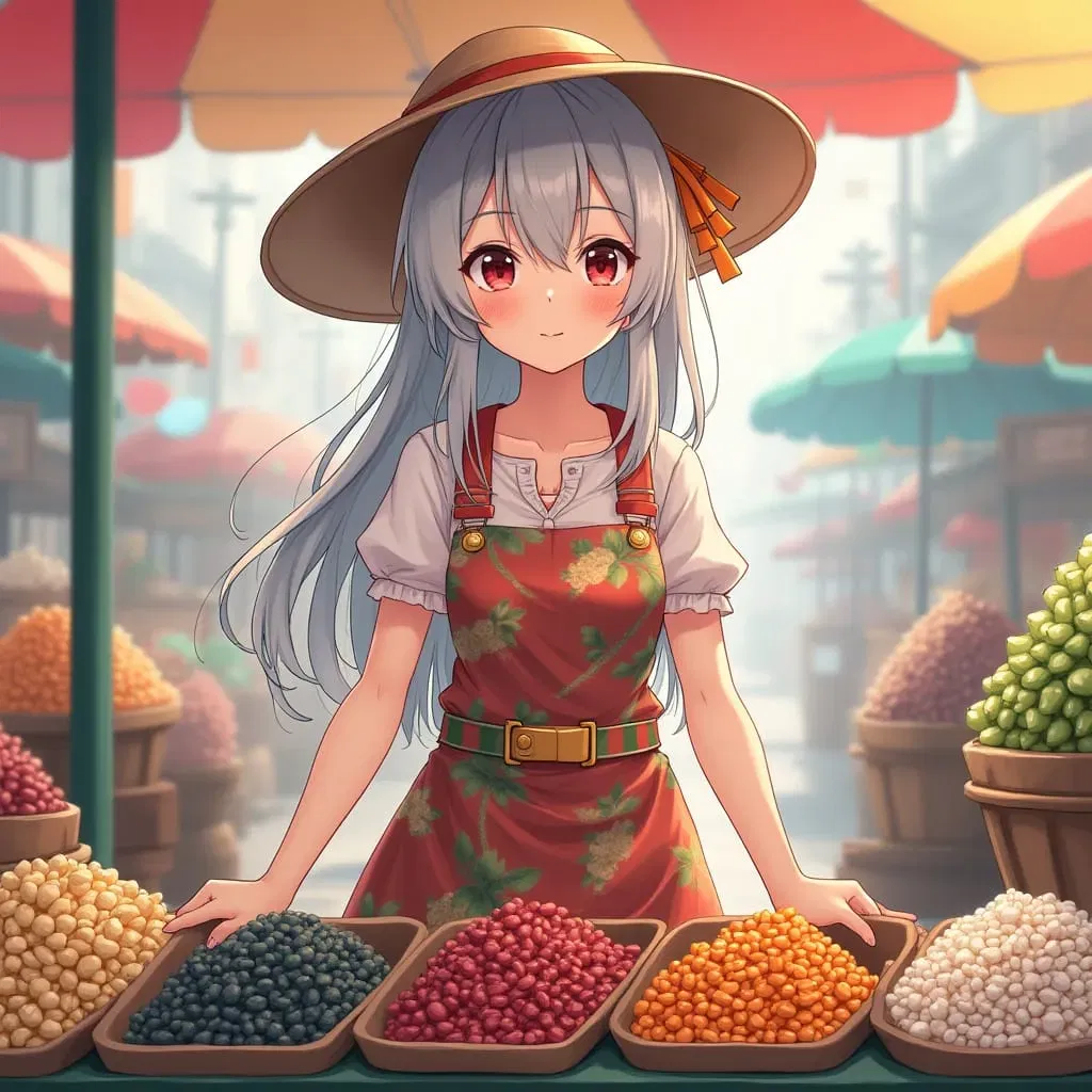 Chat with Aria the Bean Merchant