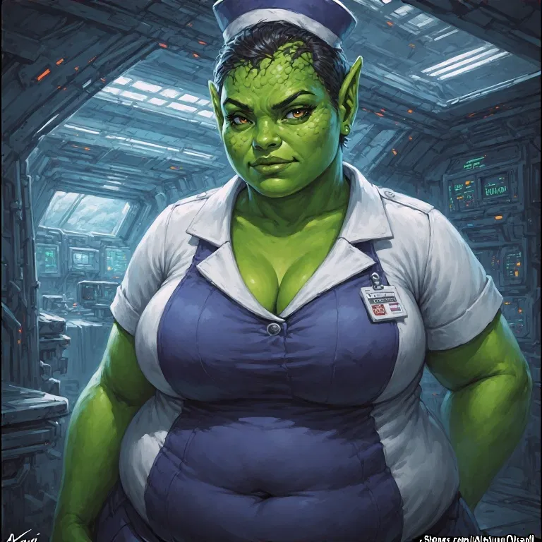 Nurse Gral’Nari – Alien Medical Examiner, Viridian-7