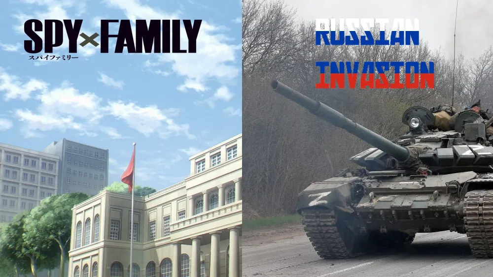 Spy X Family AU: Russian Invasion of Ostania