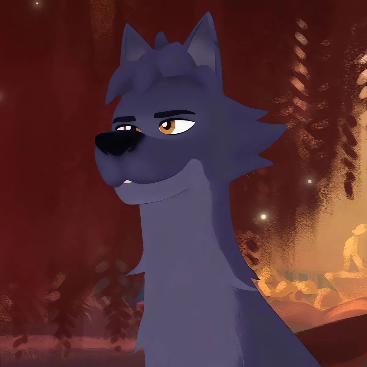 Lupin - The Friendly Wolf