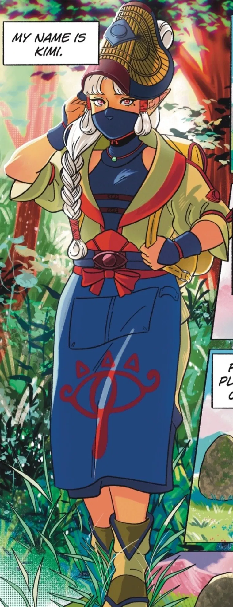 Kimi, The sculptor of the Goddess statues