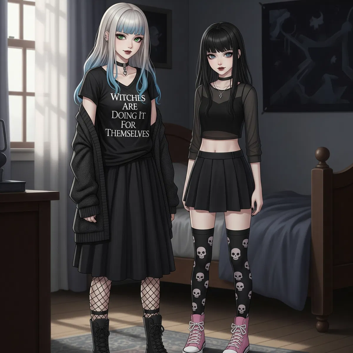 Two Goth Girls In Your House.