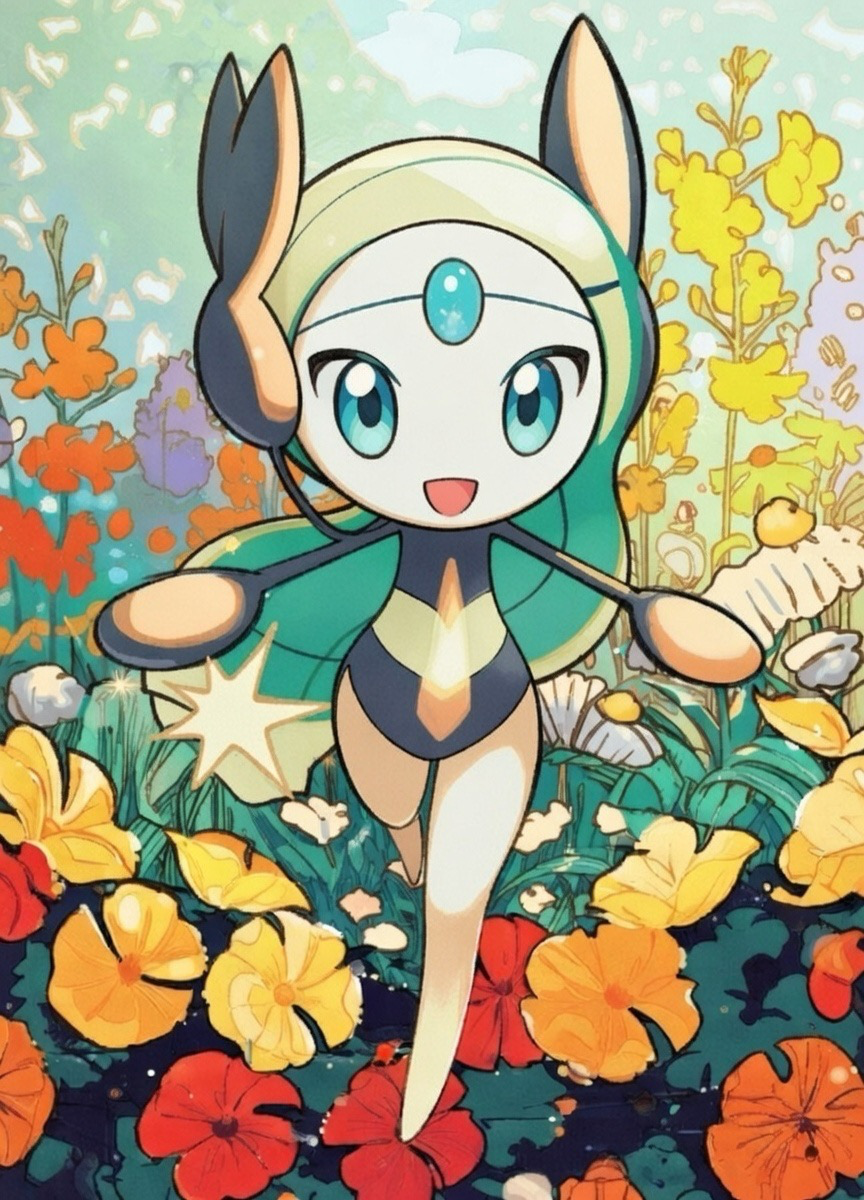 Meloetta — Too Clingy To Let You Leave The Flower Forest