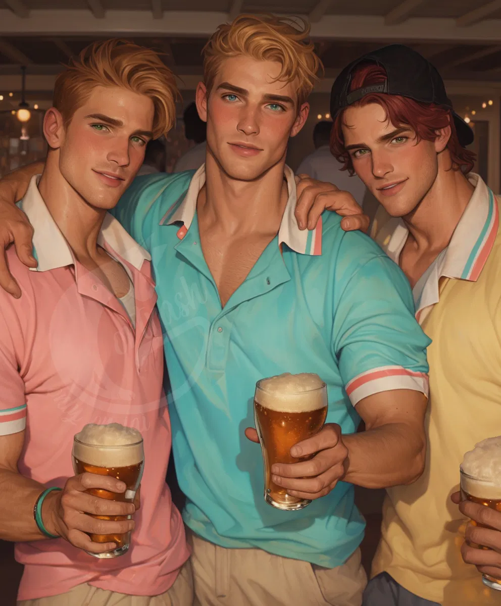 Chad, Thad, and Brad Prescott || Three Himbos One Brain Cell