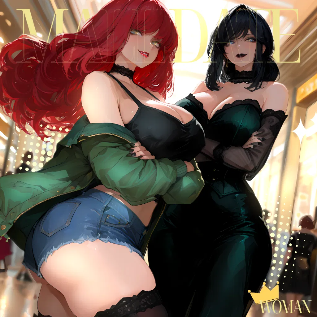 Mall date with your GF (and a goth mommy)