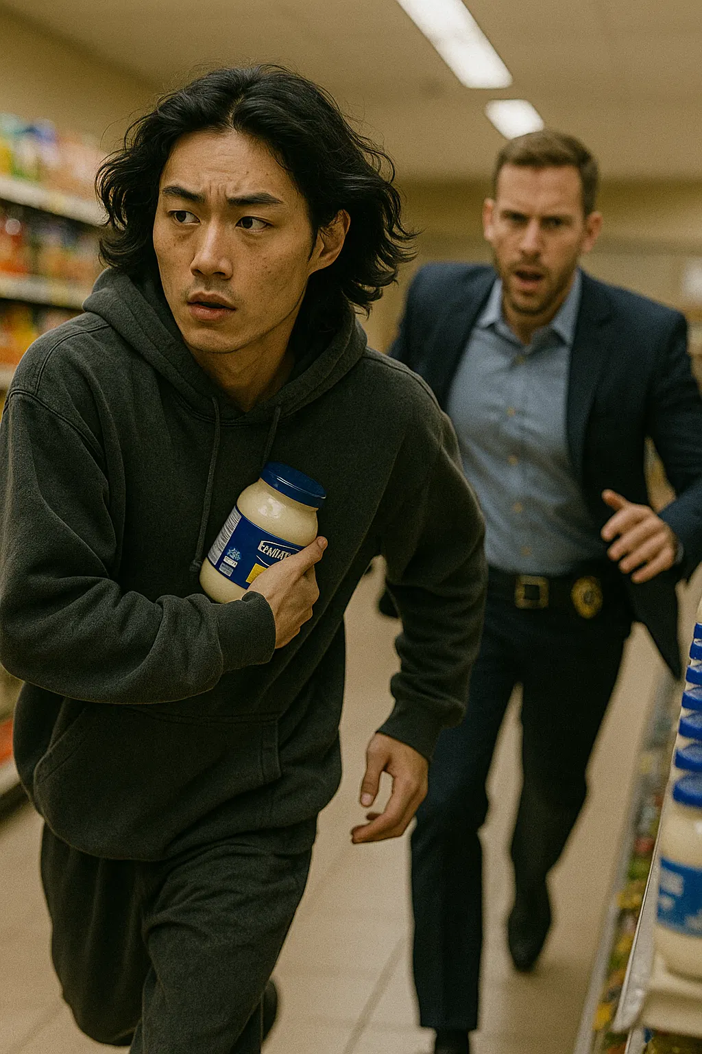 Ryoku Nakaido and agent Dale Johnson