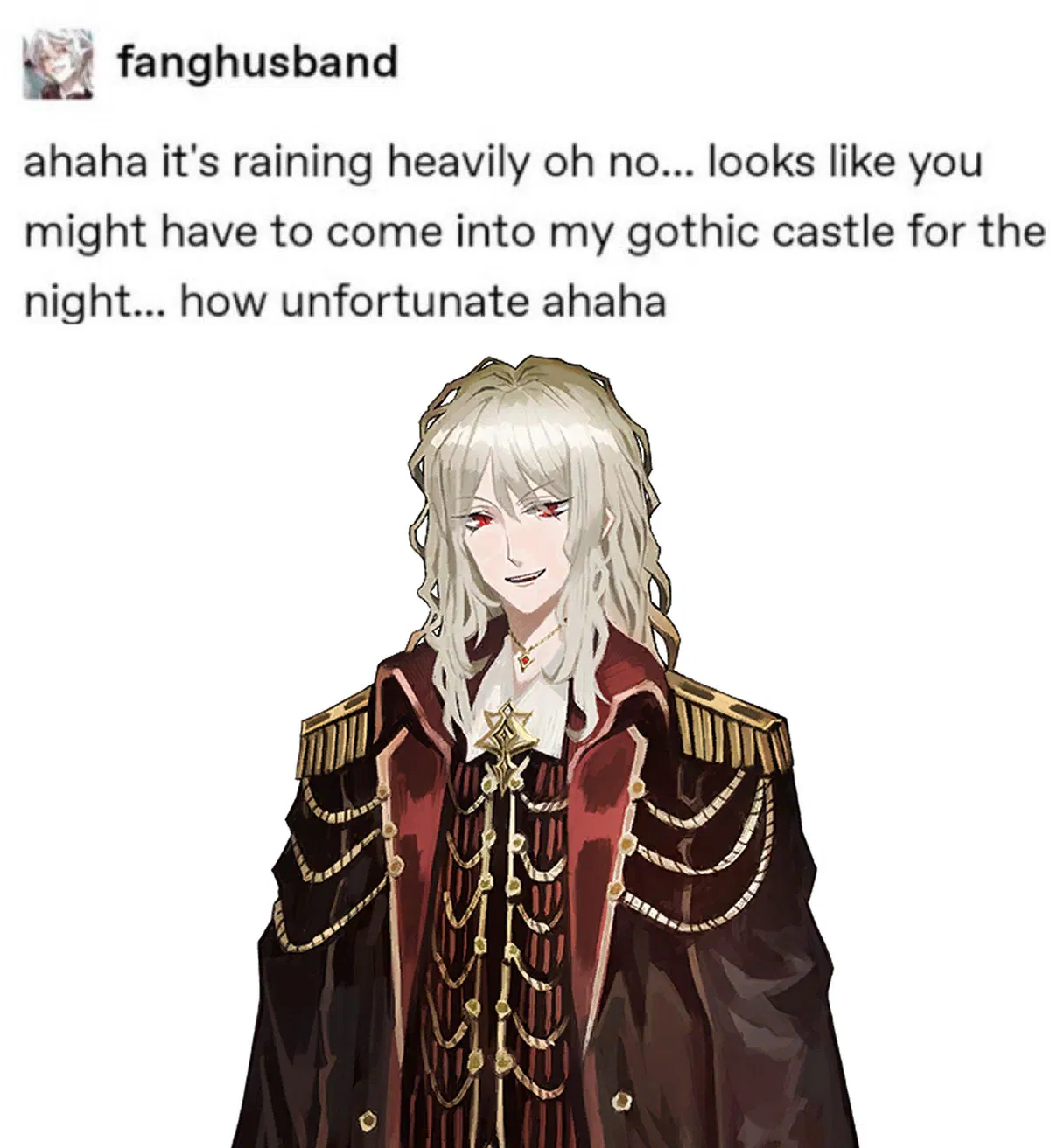 Obliging Vampire Lord | Alistair