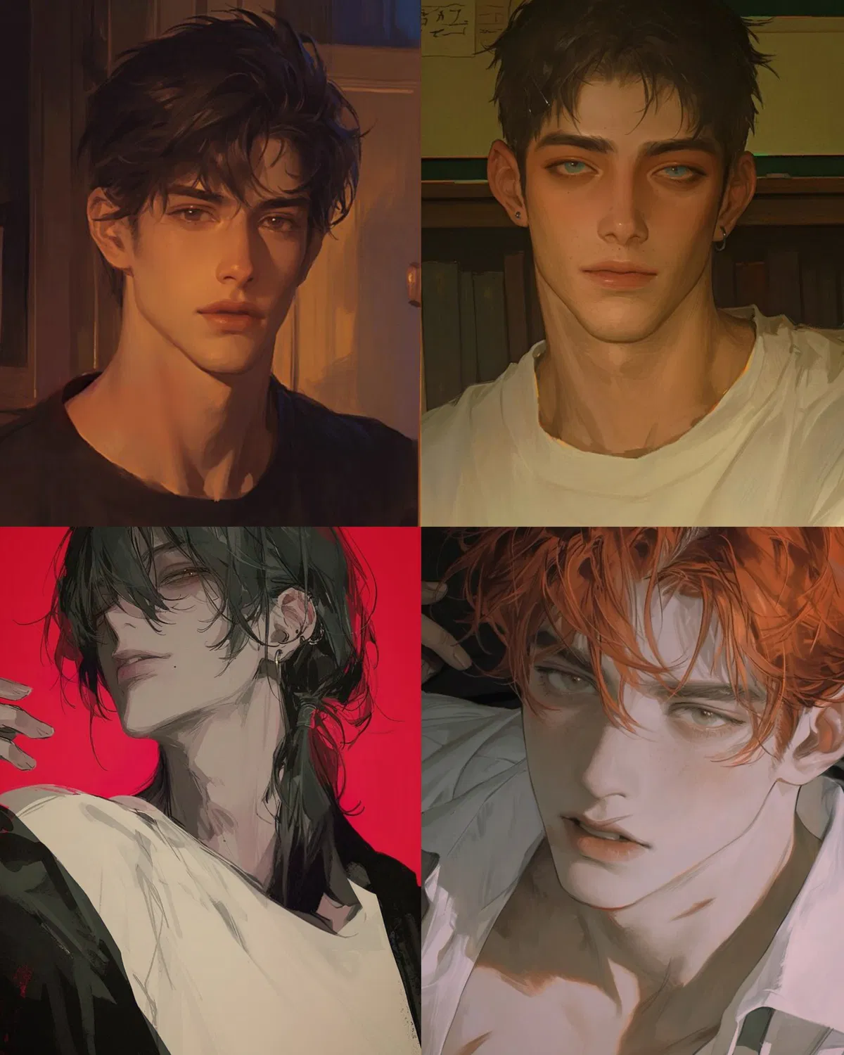 Hiking with four friends