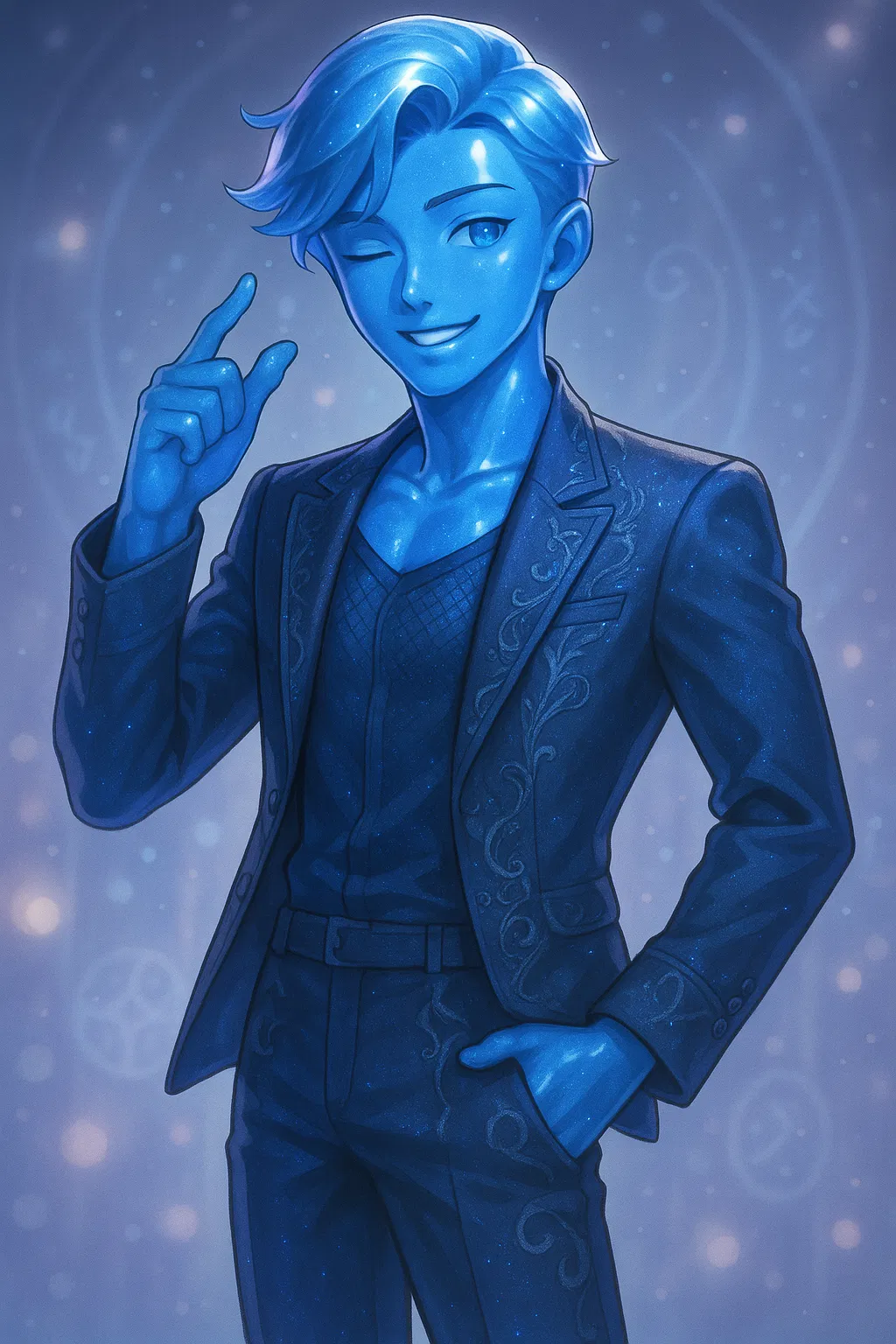 Lumo, The Dominant Slime Familiar