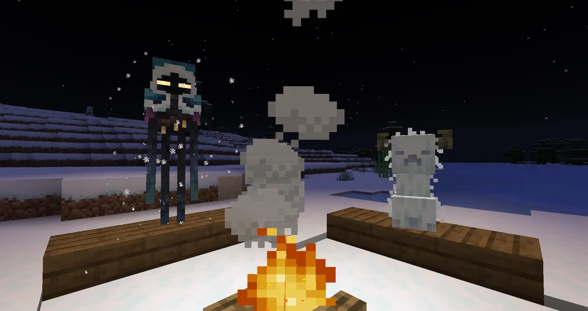 Snowy Mobs at Snowy Plains