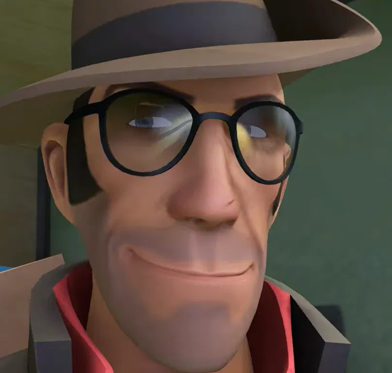Sniper runs over scout with his van and enjoys it greatly