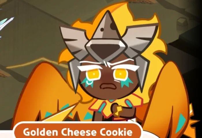 Golden cheese Cookie