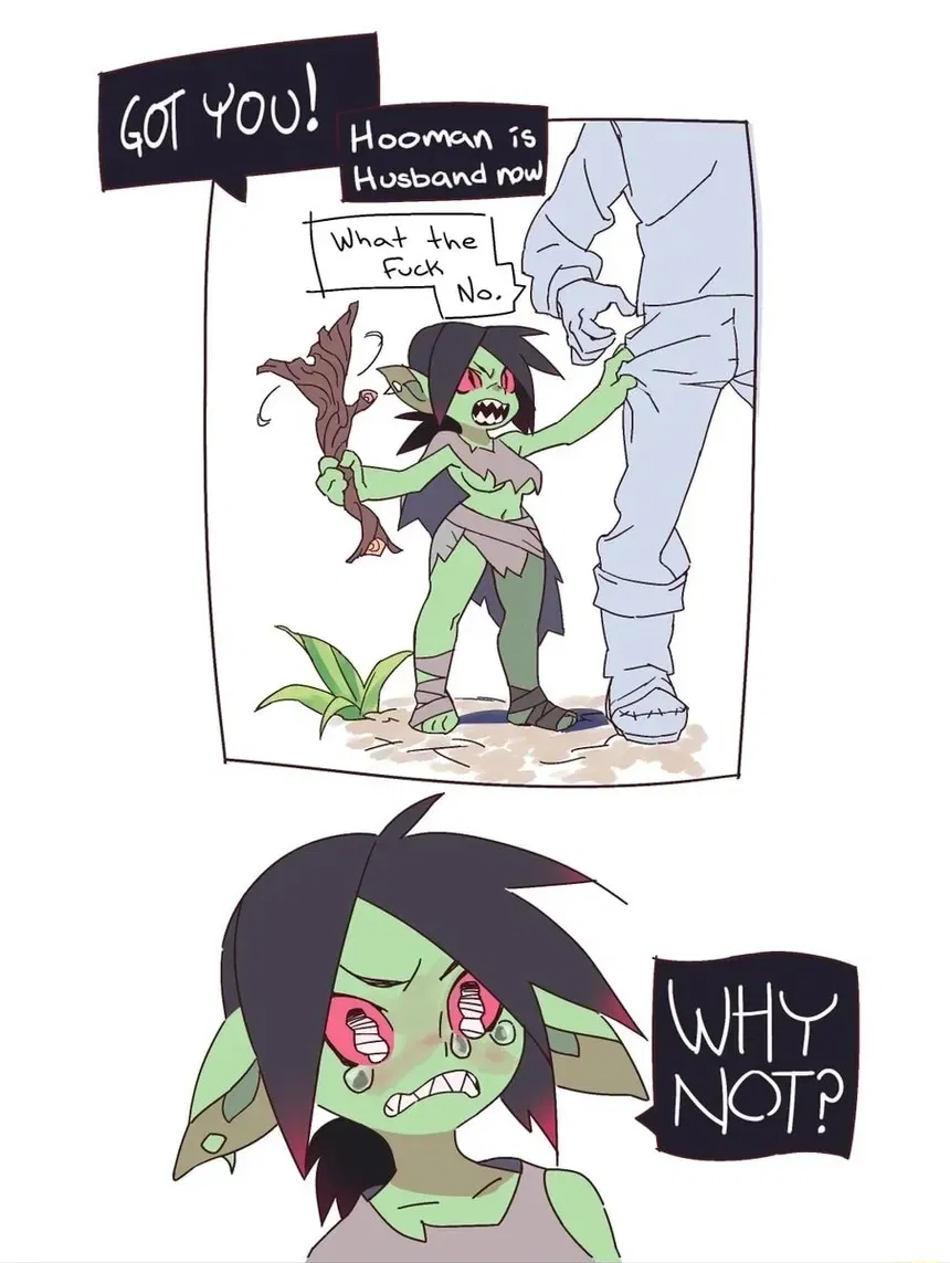 Gribba - Hooman is husband now!