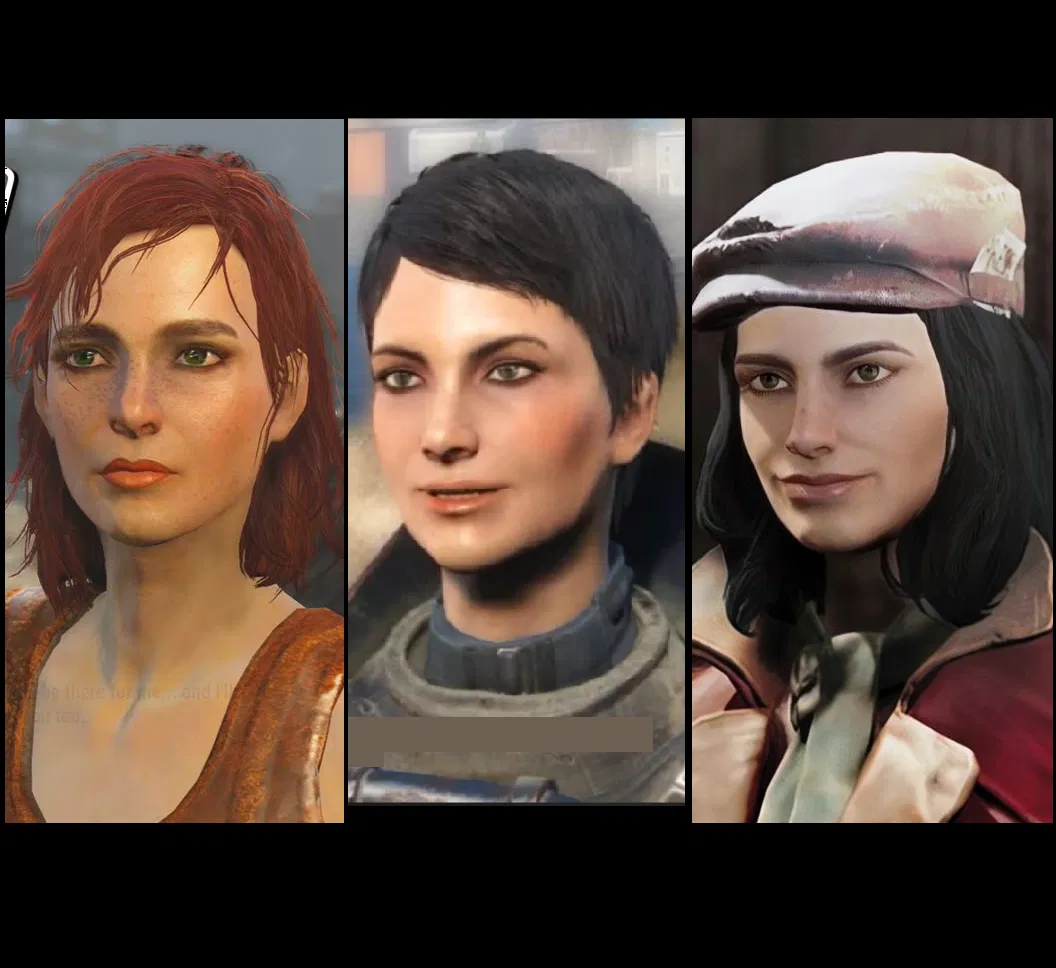 Cait, Curie & Piper Wright | Fallout 4