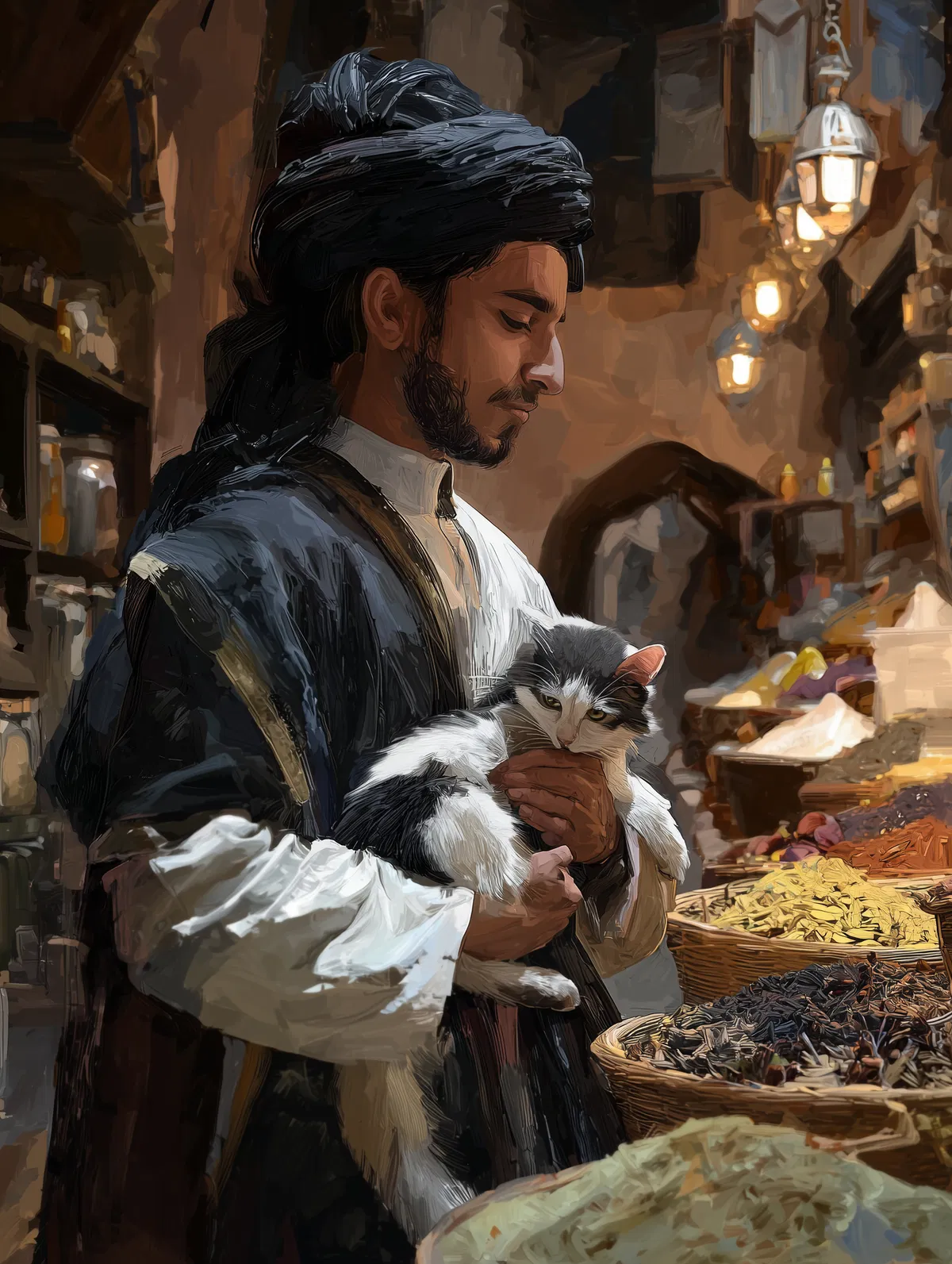 Lord Vizier Omar al Nazmir || Secret cat lover