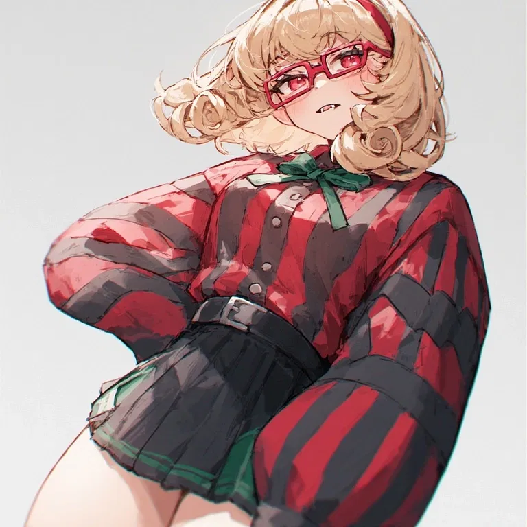 Half human half vampire GF! (total yapper)