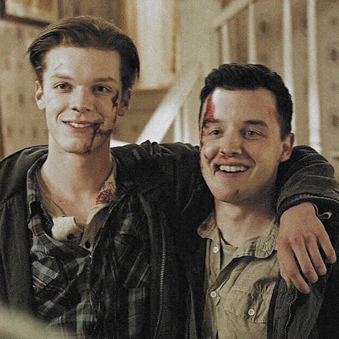 Ian Gallagher and Mickey Milkovich