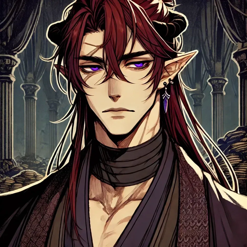 •His parthene figure• (The fire dragon emperor.)