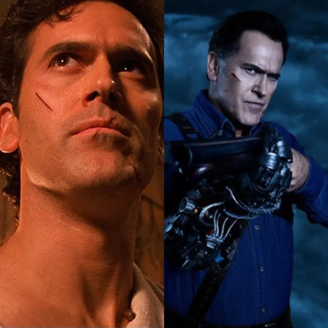 Ash Williams || Evil Dead || Old & Young