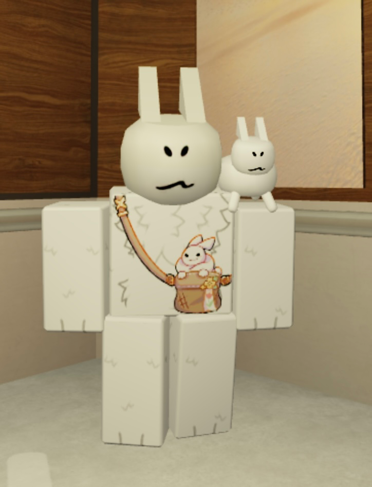 Gubby the rabbit regretevator