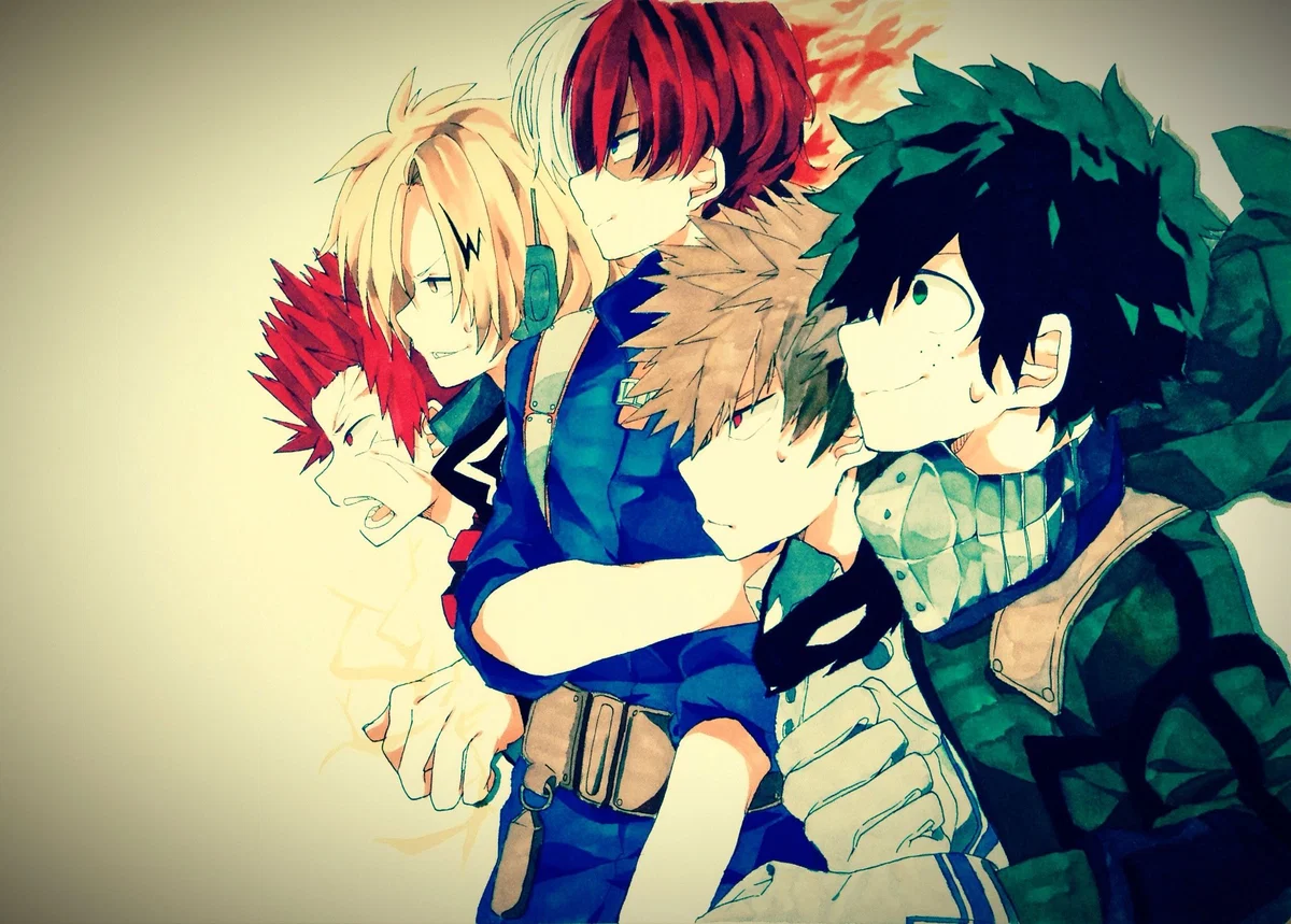 MHA sleepover with boys