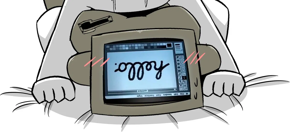 Macintosh Computer 1984 model