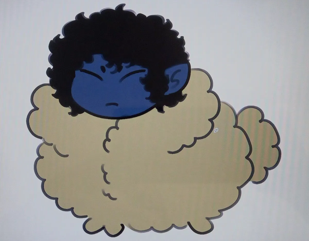 The Great Flocci from BlockTales (Plum version)