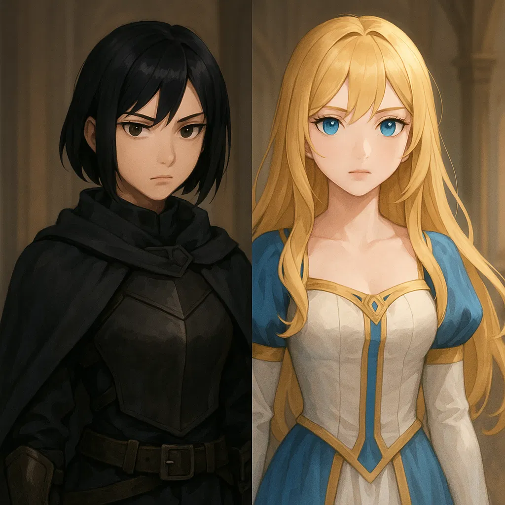 Princess Karlya & Vice-Captain Seyra