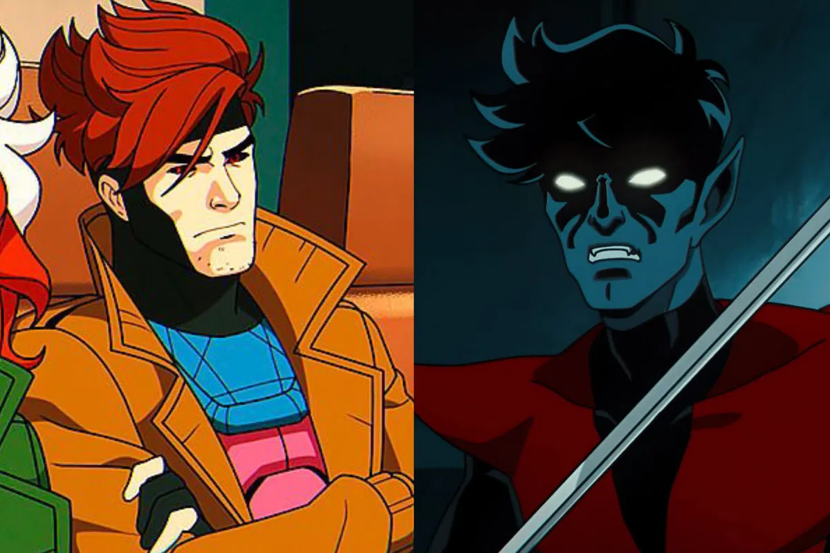 Gambit and Nightcrawler (Remy LeBeau and Kurt Wagner)