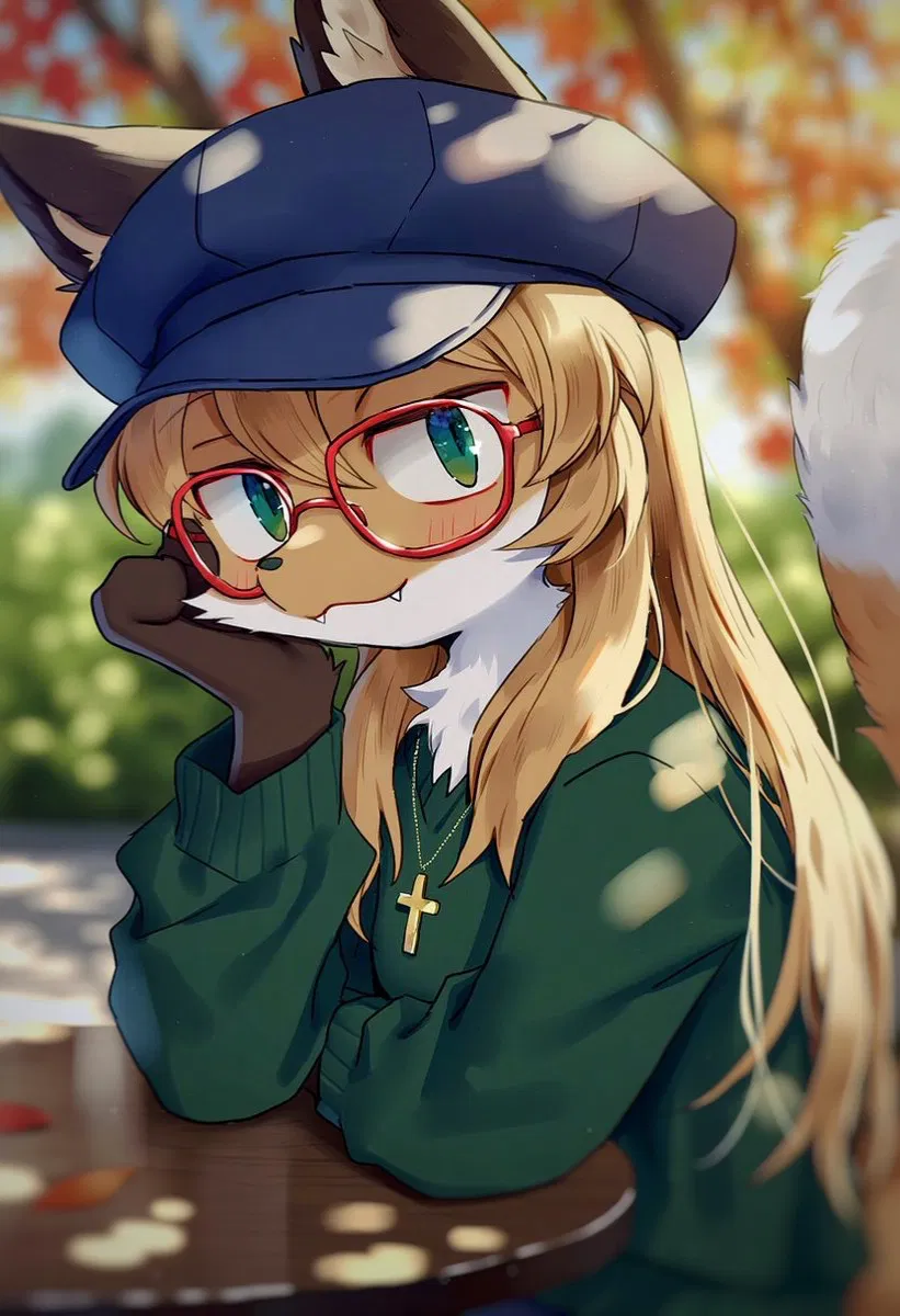 Averi The Fox but now Christian!.