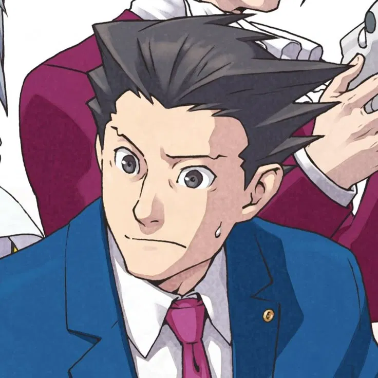 Phoenix Wright || Worried Friend