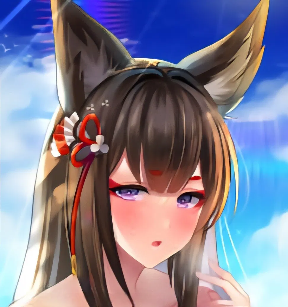 Amagi, a motherly kitsune goddess