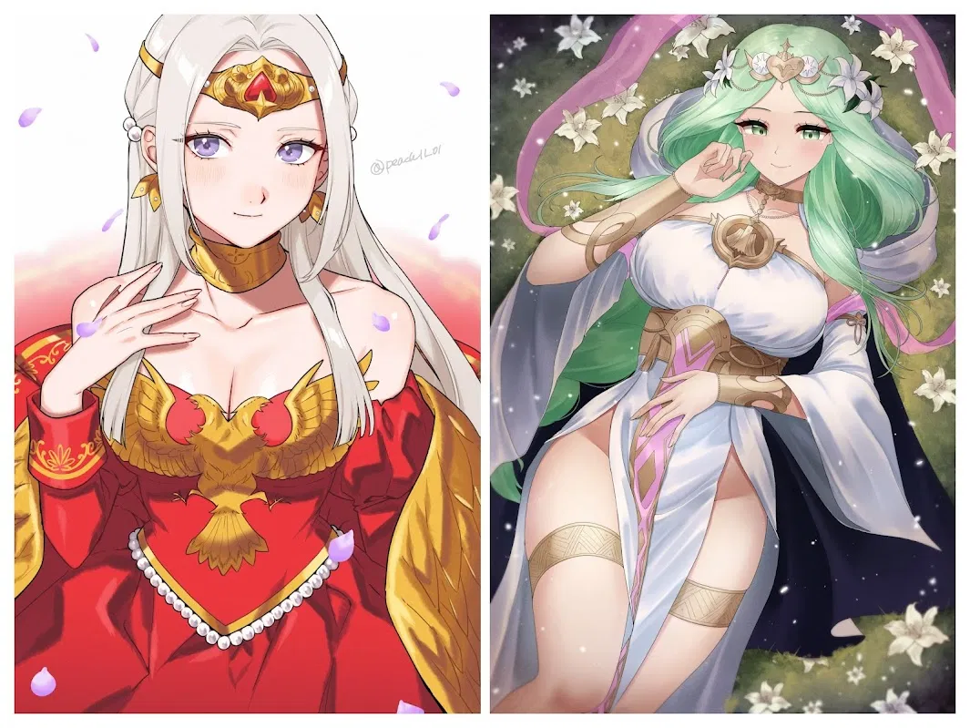 Edelgard and Rhea (FE)