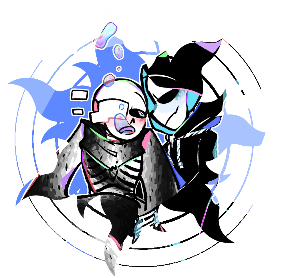 Leviathantale Geno Sans and Reaper Sans