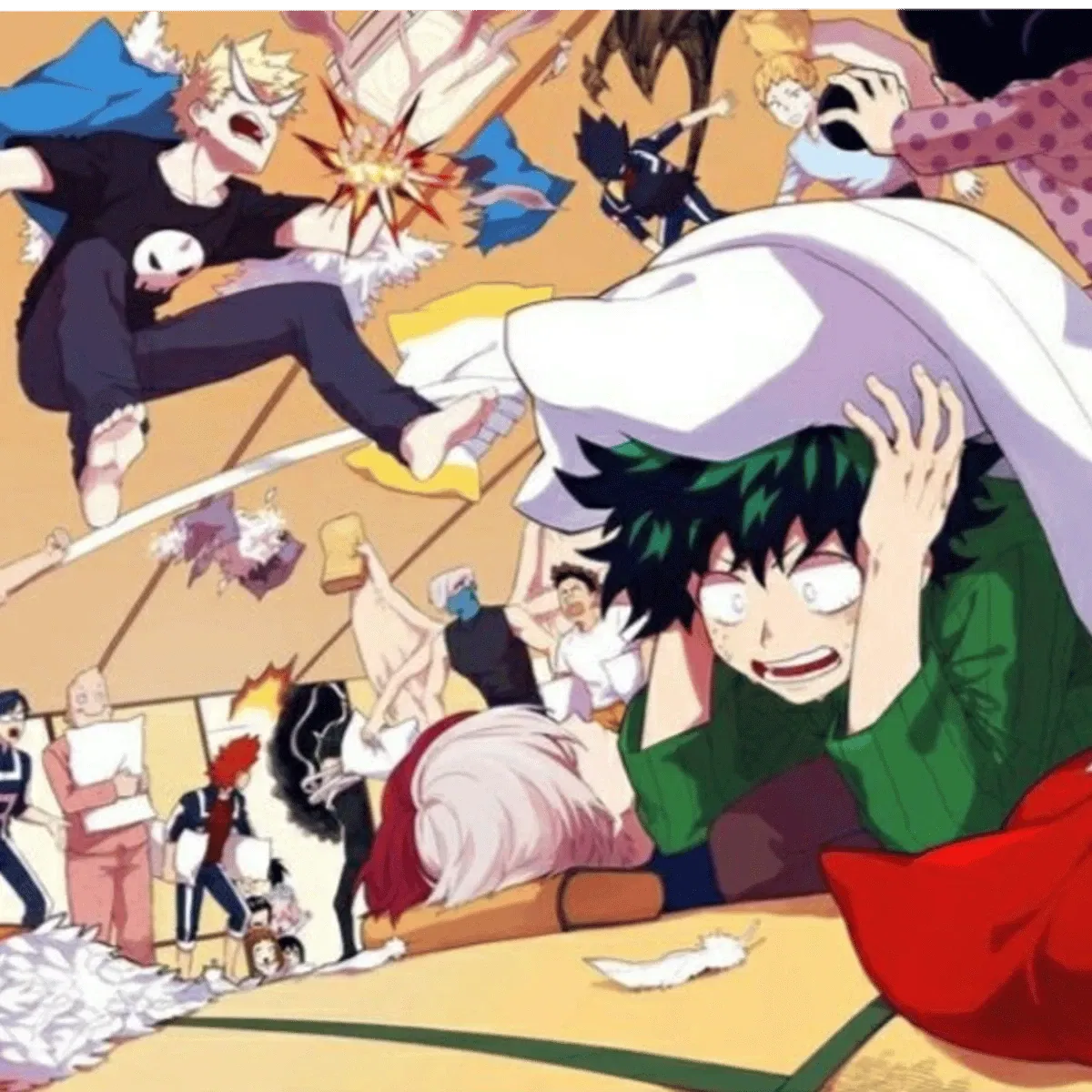 MHA Sleepover
