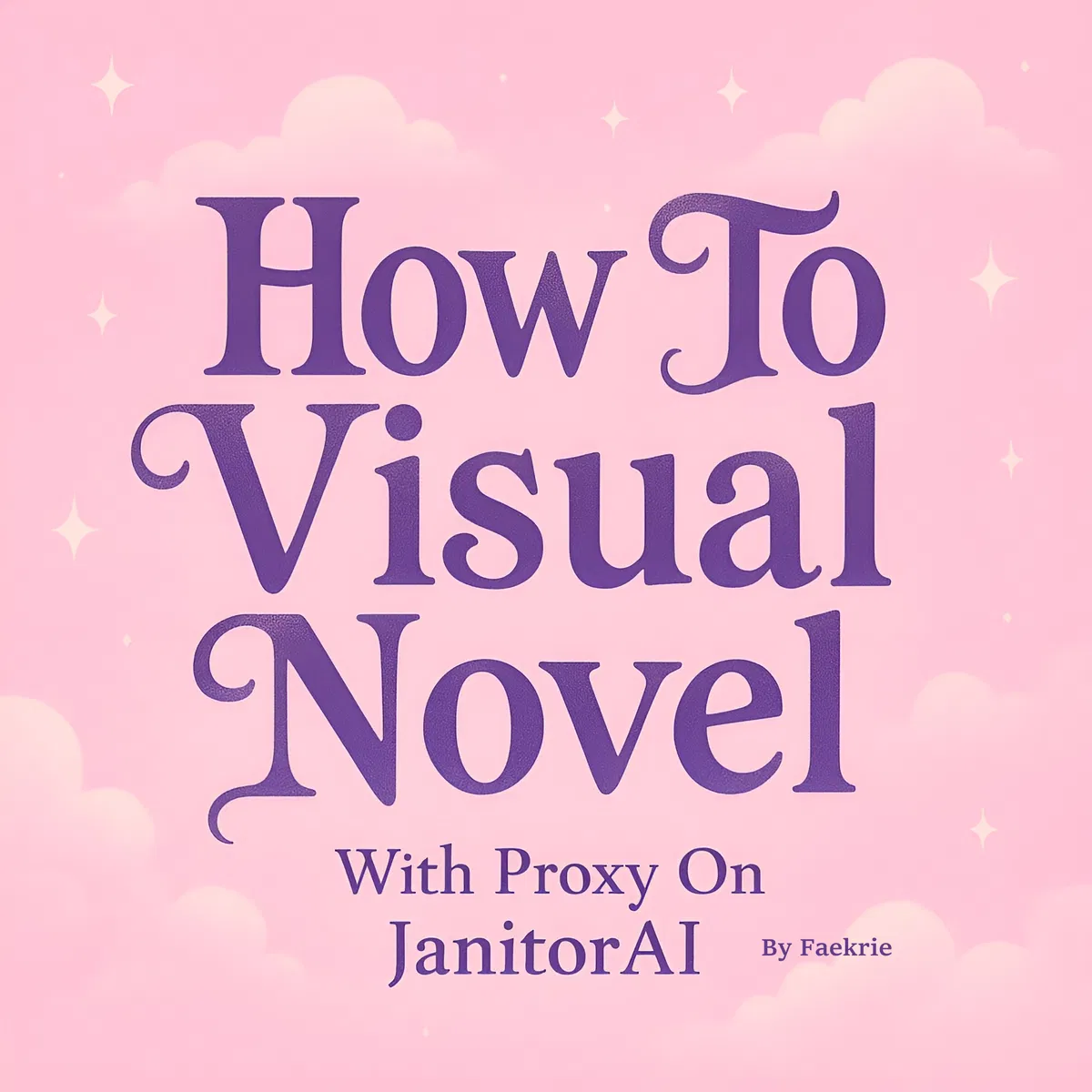 How To Visual Novel