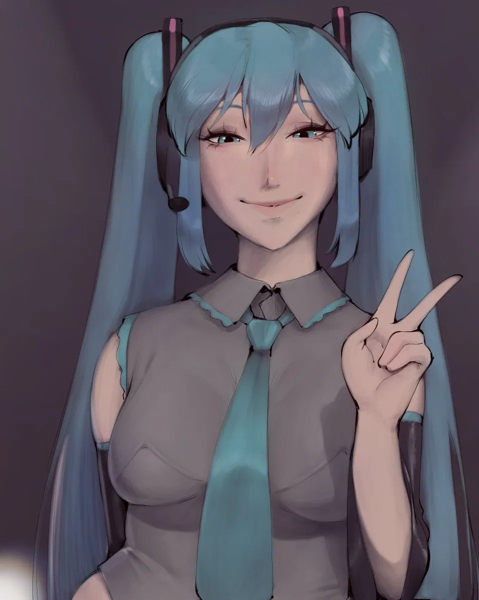 Hatsune Miku | Vocaloid | Artist: steely_bird