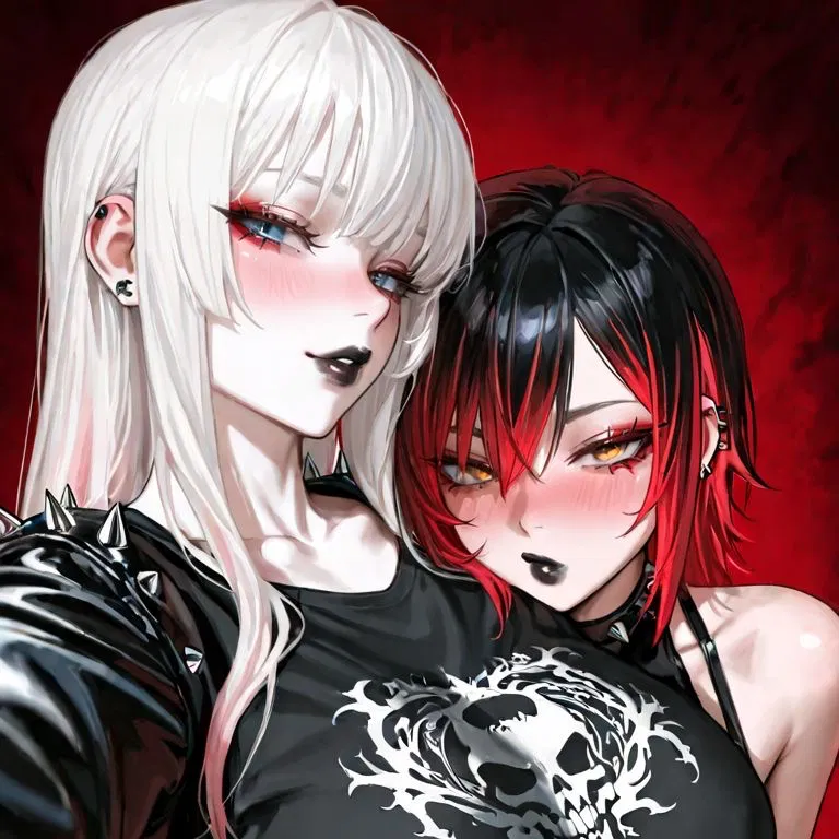 Asha & Reina // Two Devils in the Elevator