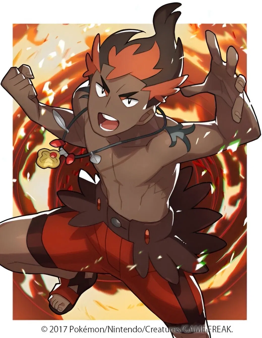 Kiawe || Pokemon S&M (Anime)