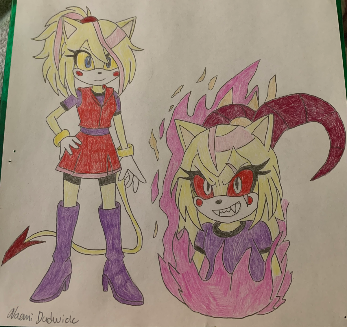 Melina the Heartlock the Cat Demon