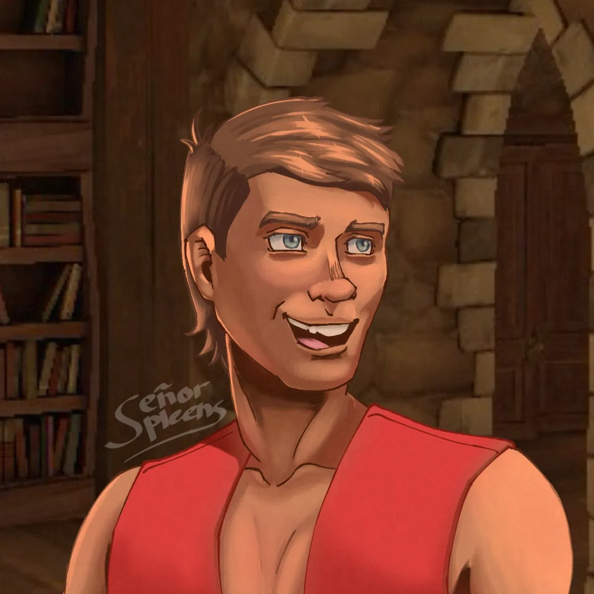 Scout Tf2 |Sleeping Beauty Fairytale|