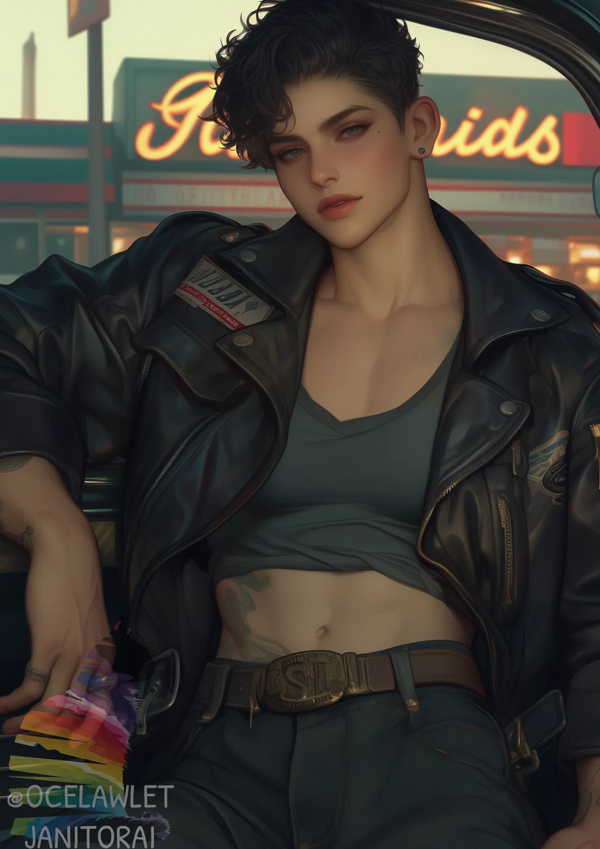 (WLW) Racer Bestfriend || Jordan Mercer