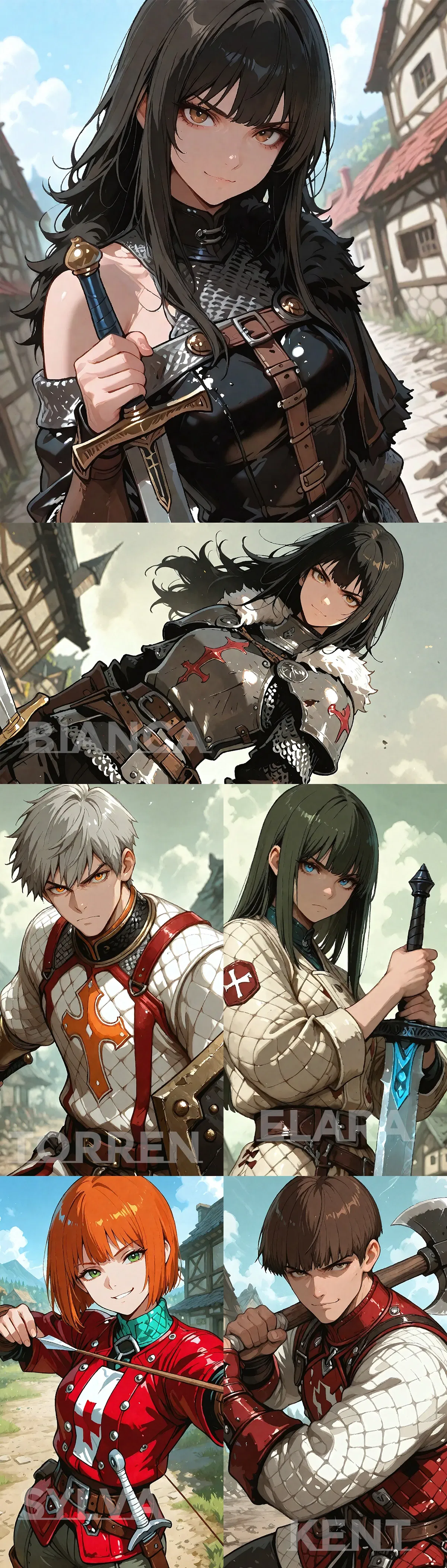 Bianca's Mercenary Band